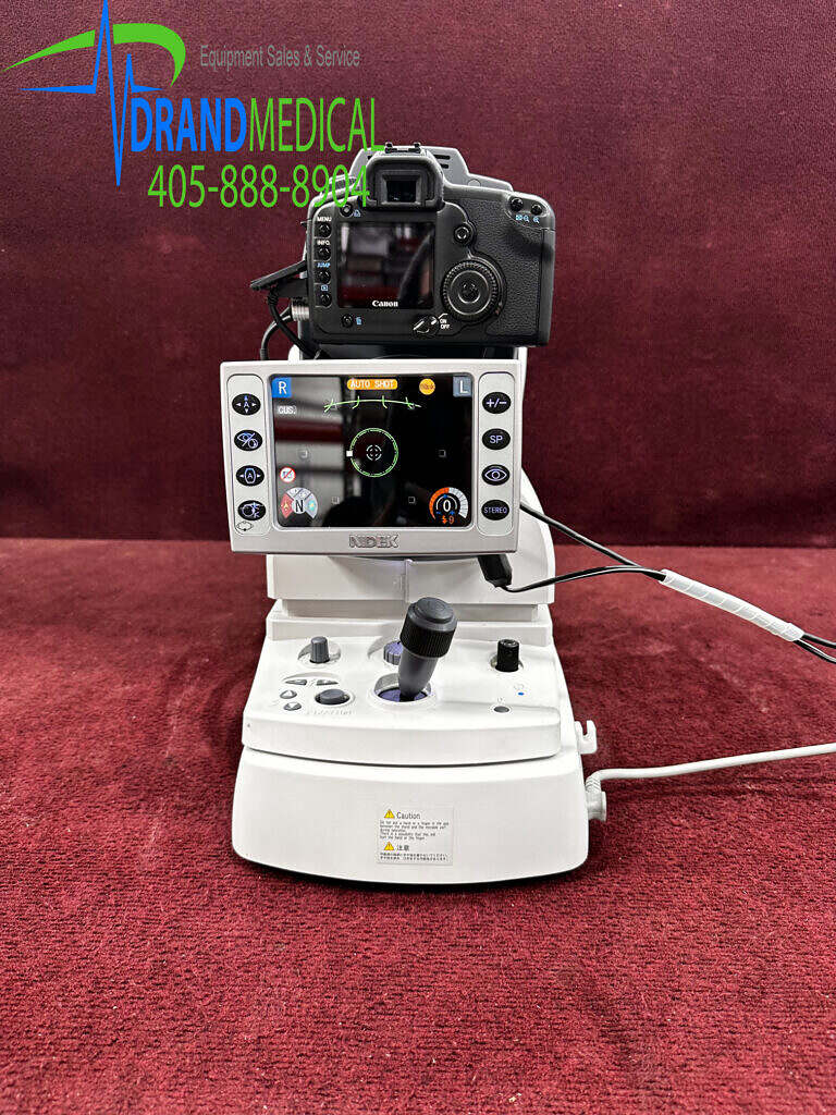 NIDEK AFC-210 AUTO FUNDUS CAMERA with Canon EOS 5D camera (C3-2) - Medsold