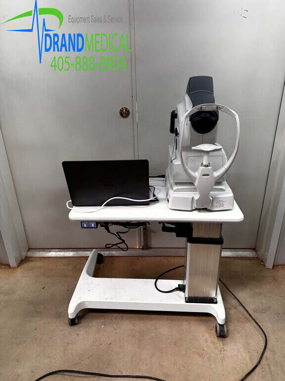 nidek AFC 330 non mydriatic fundus camera W laptop W/ NAVIS-EX and ...