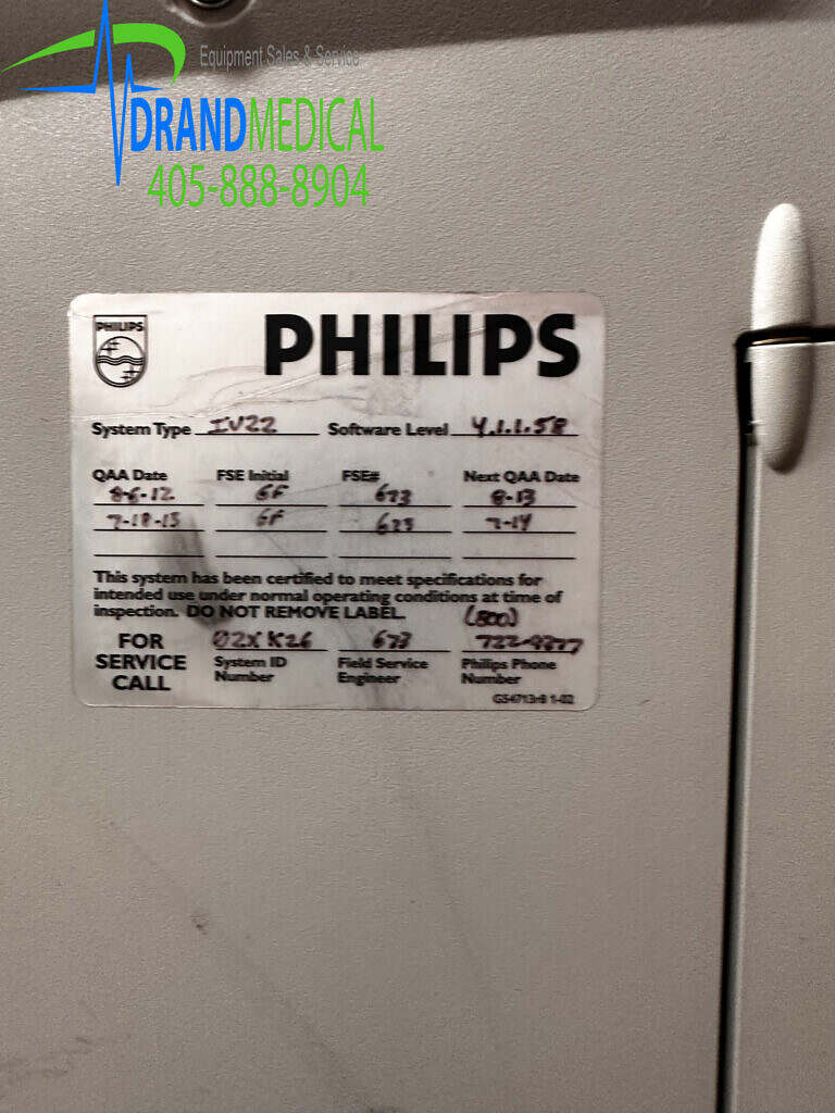 Philips iU22 Ultrasound W/ L12-5, V6-2, & 3D9-3v transducers - Medsold