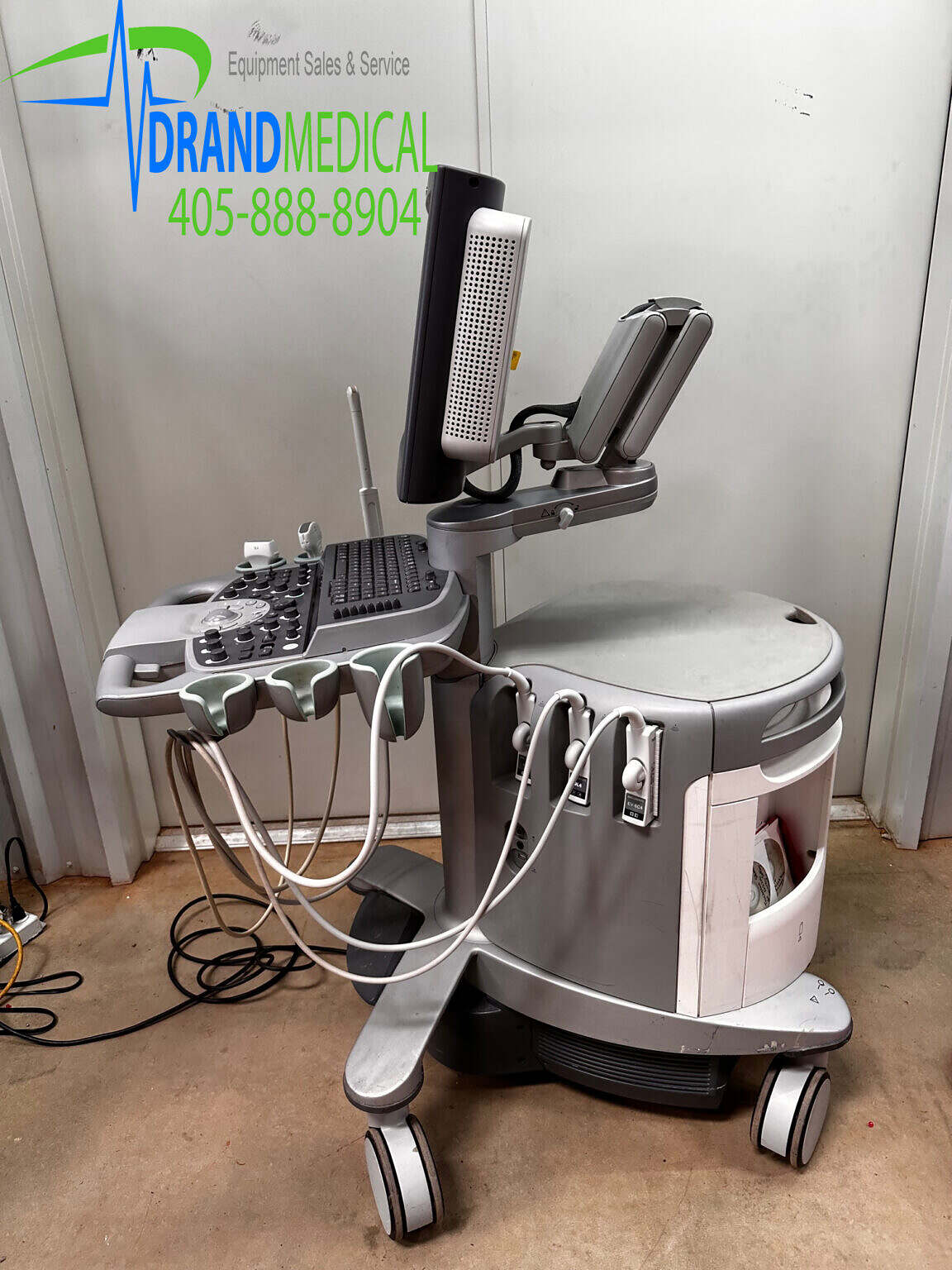 Siemens Acuson S2000 Ultrasound System 4C1 & EV-8C4 & 9L4 Probes - Medsold
