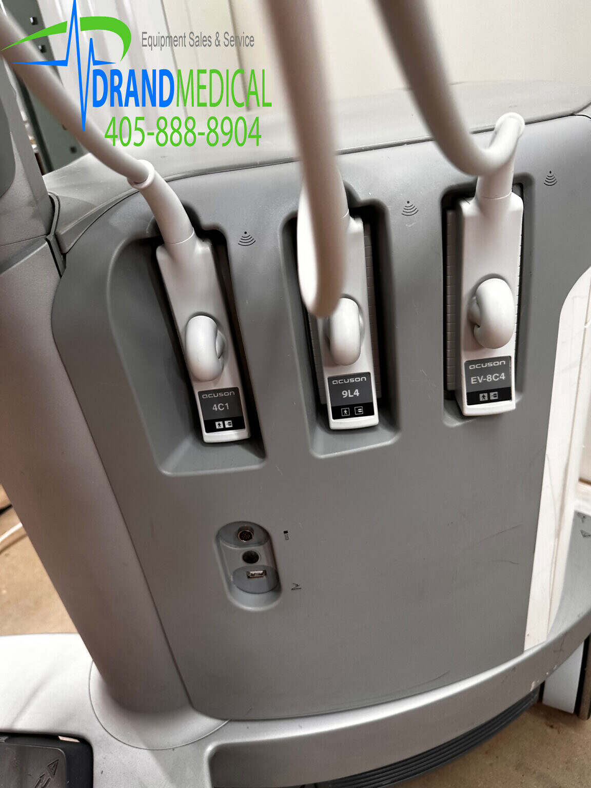 Siemens Acuson S2000 Ultrasound System 4C1 & EV-8C4 & 9L4 Probes - Medsold