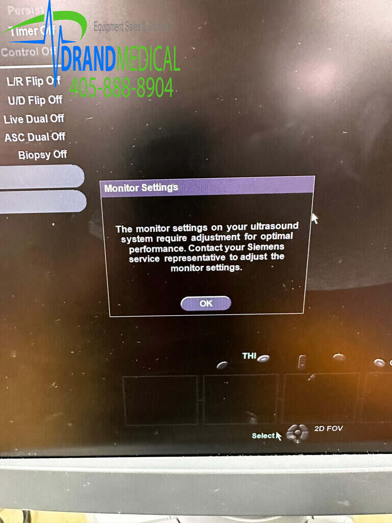 Siemens Acuson S2000 Ultrasound System 4C1 & EV-8C4 & 9L4 Probes - Medsold