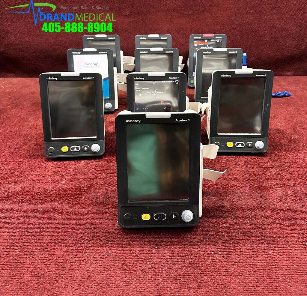 Lot of 10 Mindray Medical Accutorr 7 Vital Signs Monitor - Medsold