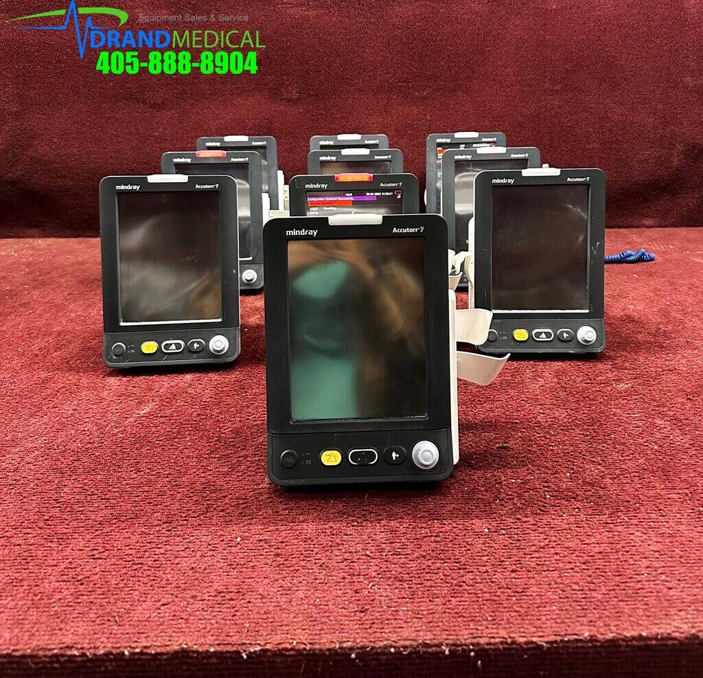 Lot of 10 Mindray Medical Accutorr 7 Vital Signs Monitor - Medsold