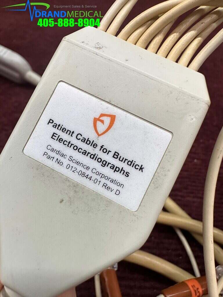 BURDICK ATRIA 3100 EKG ECG With Patient cable - Medsold