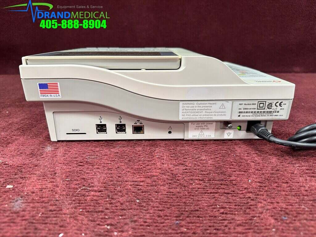 Cardiac Science Burdick 8500 Electrocardiograph ECG Machine With ...