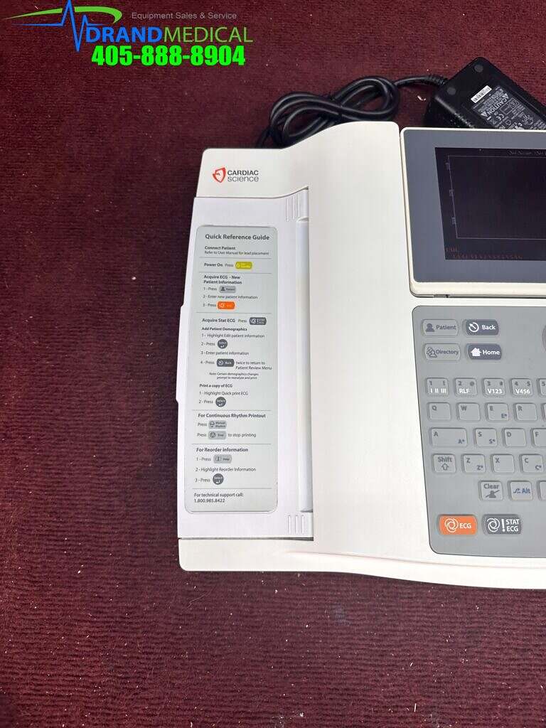Cardiac Science Burdick 8500 Electrocardiograph ECG Machine With ...