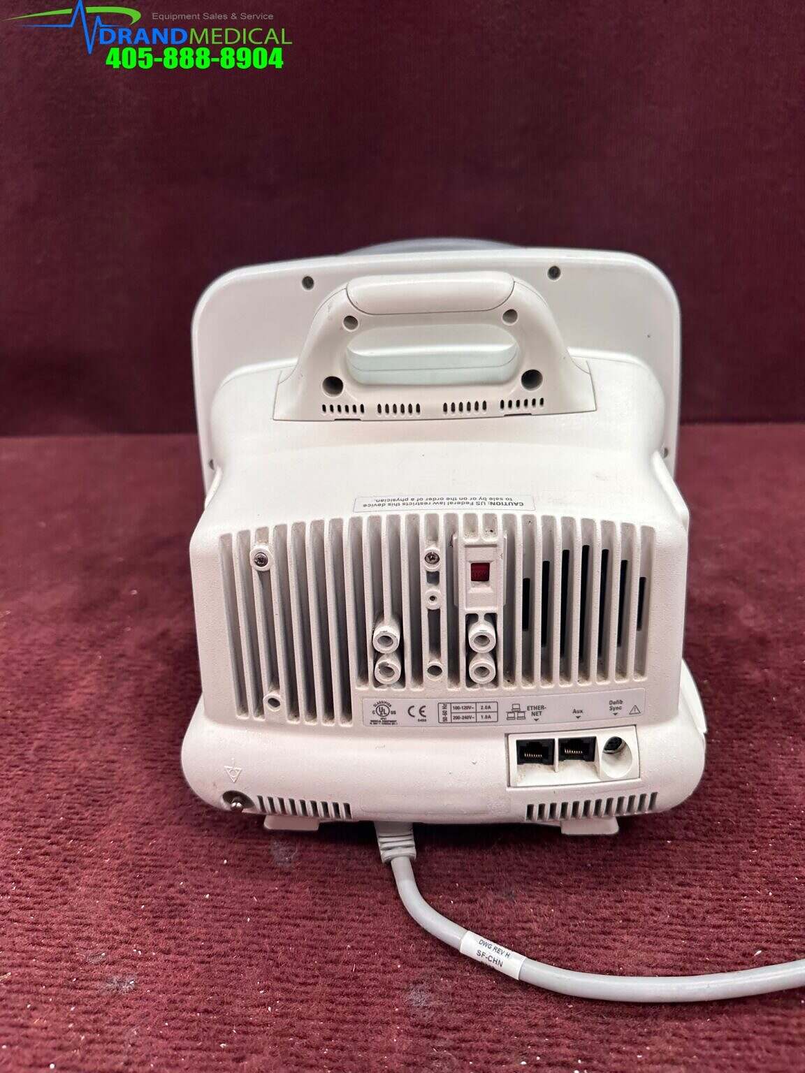 GE Dash 4000 Patient Monitor SpO2 NBP ECG Temp & BP - Medsold