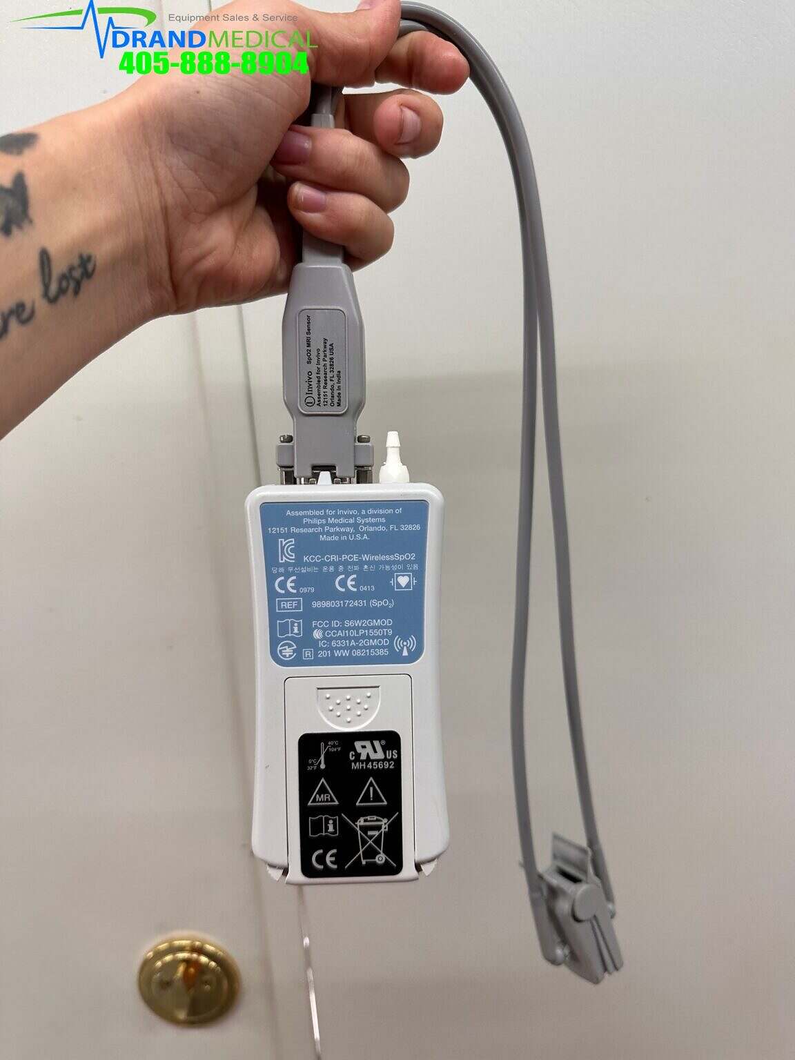 Invivo Precess MRI 3160 Patient Monitor w/ Patient Module - Medsold