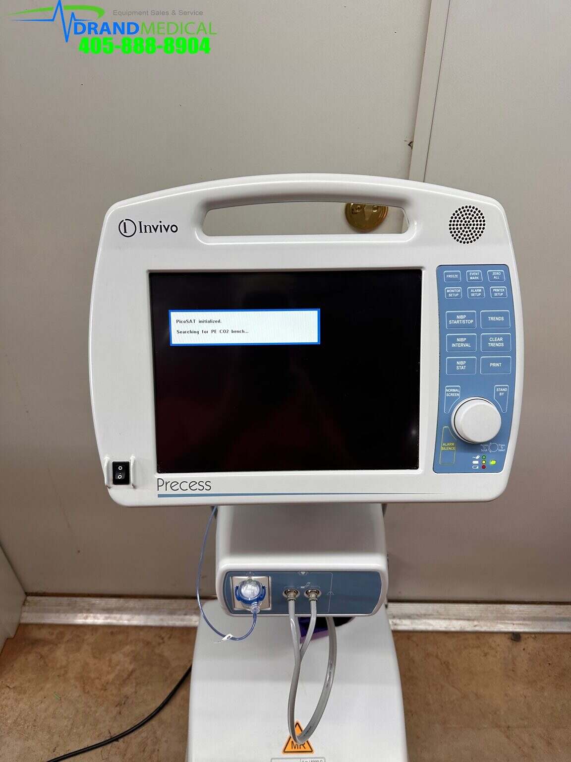 Invivo Precess MRI 3160 Patient Monitor w/ Patient Module - Medsold