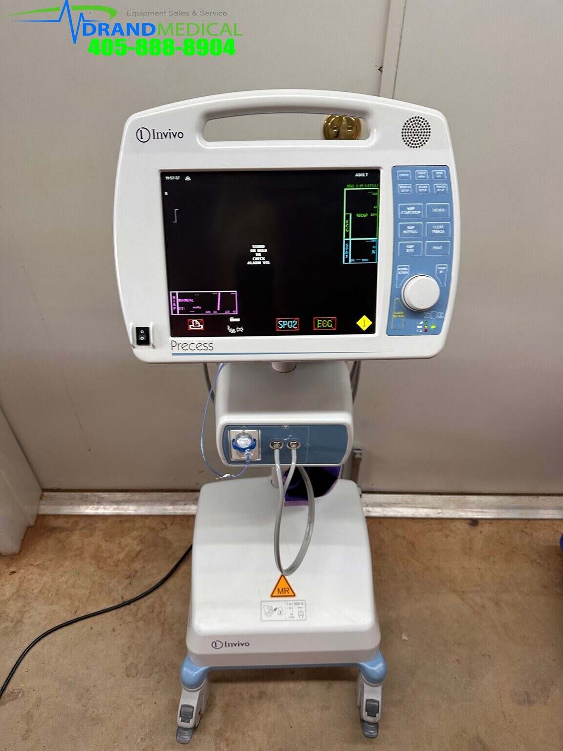 Invivo Precess MRI 3160 Patient Monitor w/ Patient Module - Medsold