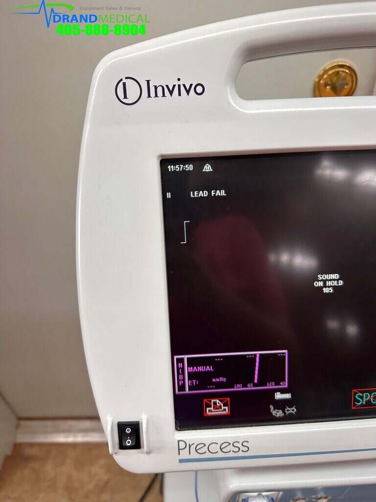 Invivo Precess MRI 3160 Patient Monitor w/ Patient Module - Medsold