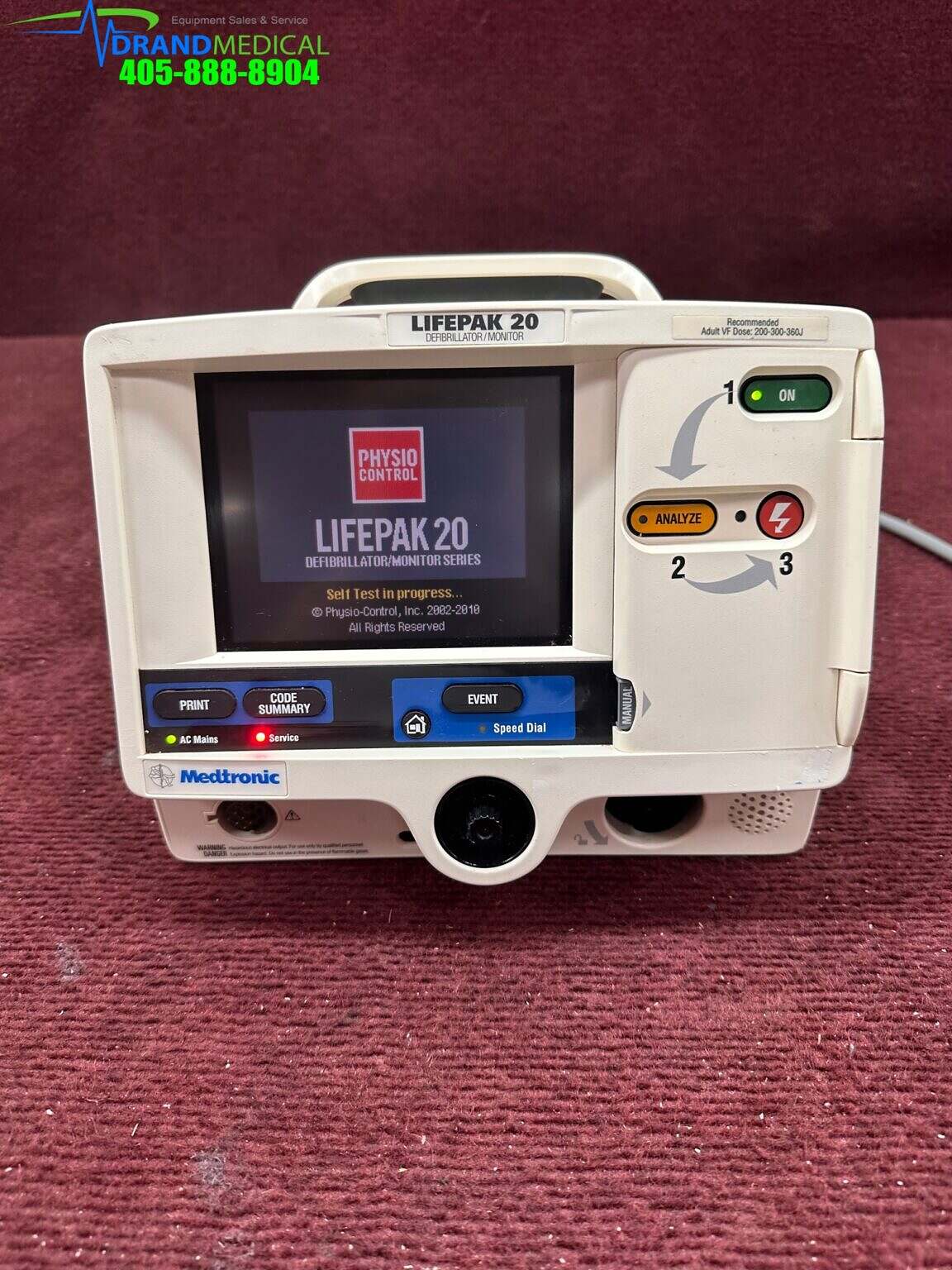 Medtronic LifePak 20 with ECG - Medsold