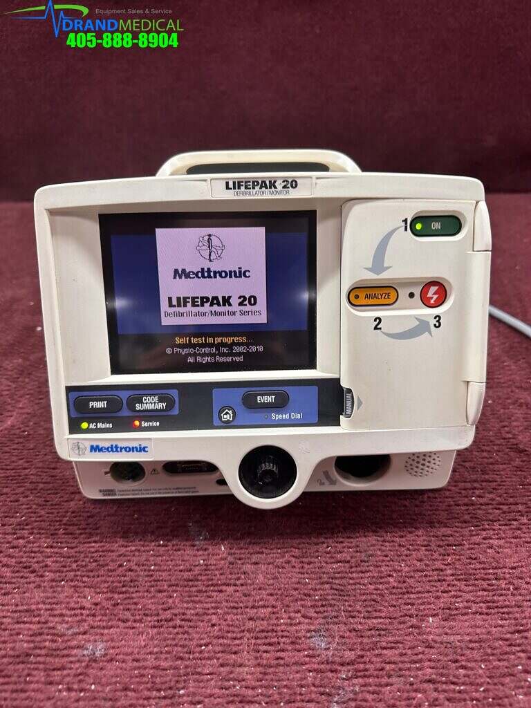 Medtronic LifePak 20 with ECG SpO2 - Medsold