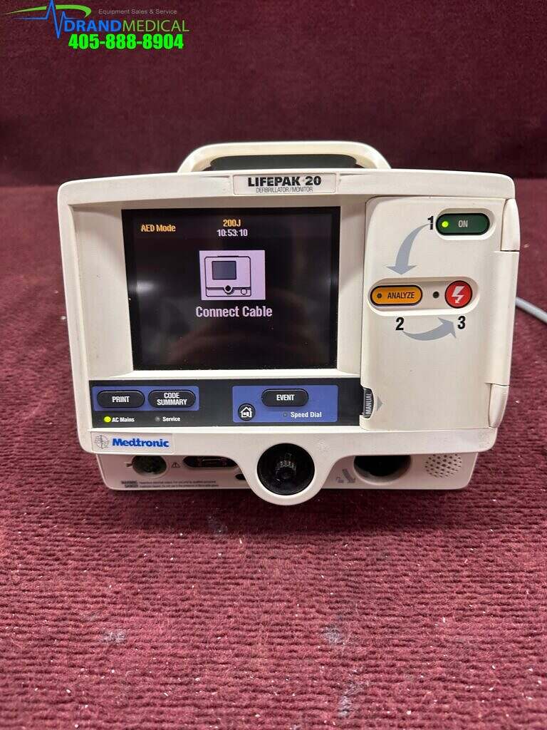Medtronic LifePak 20 with ECG SpO2 - Medsold