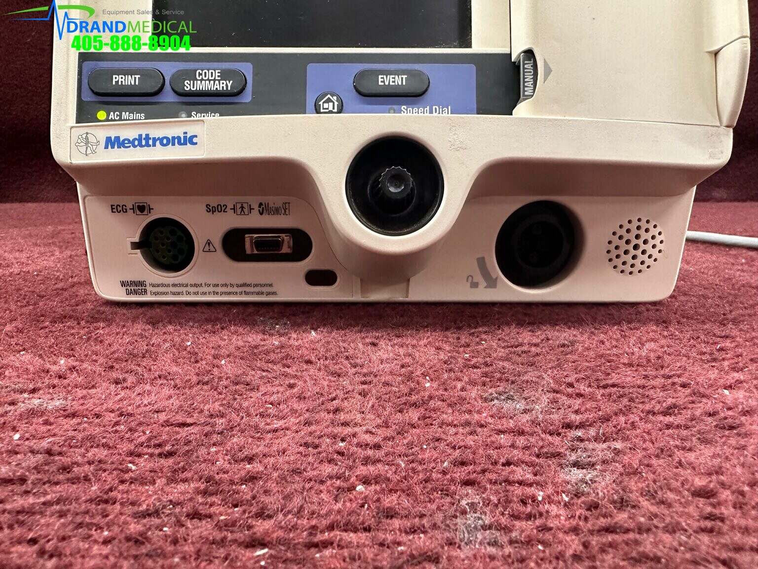 Medtronic LifePak 20 with ECG SpO2 - Medsold