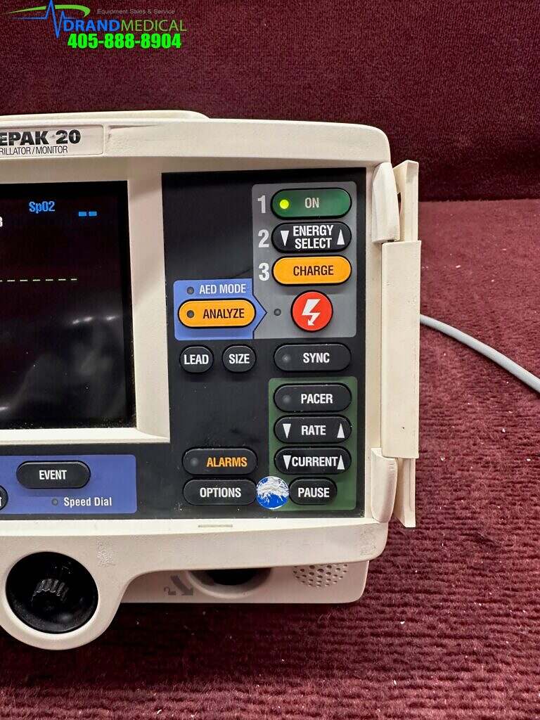 Medtronic LifePak 20 with ECG SpO2 - Medsold