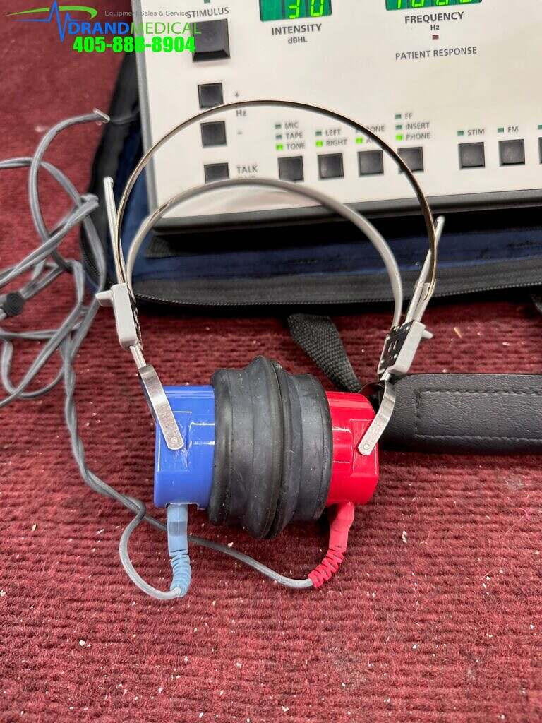 Maico MA41 Portable Air Bone Speech Audiometer Case W/ Accessories(D7-2 ...