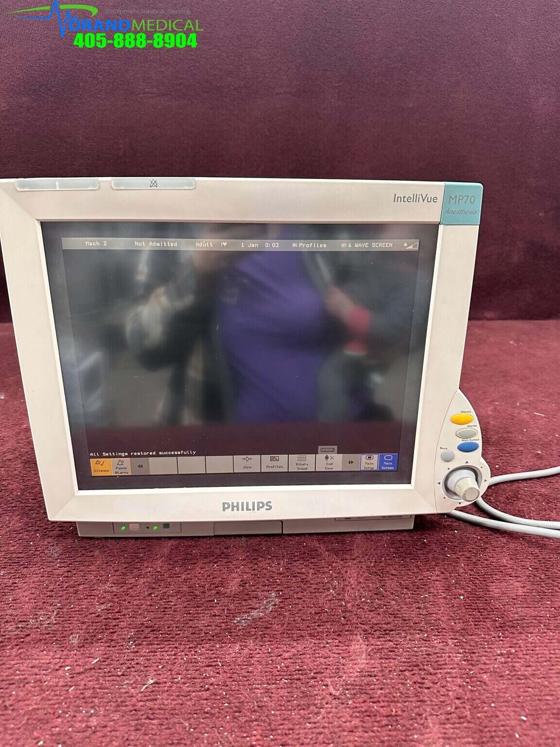 Philips Intellivue MP70 Patient Monitor - Medsold