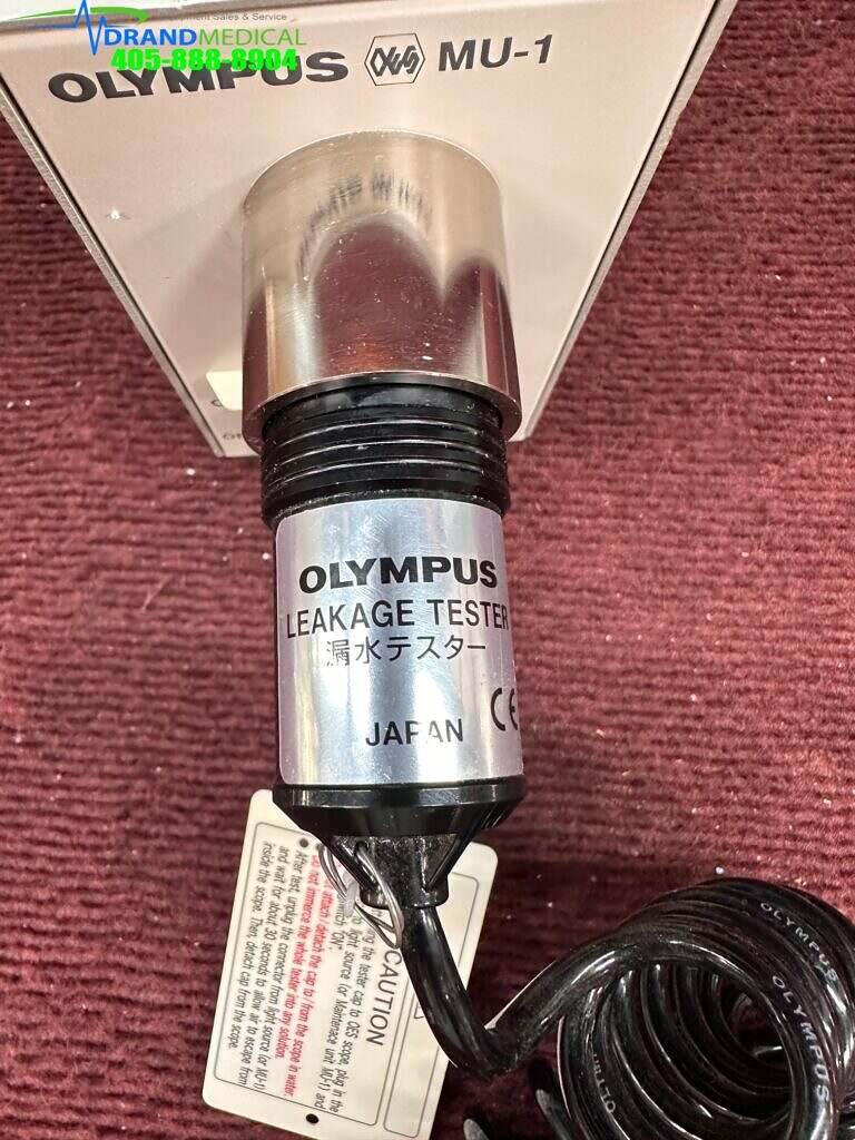 Olympus MU-1 Endoscope Leak Testing Unit w/MB-155 Leakage Tester ...