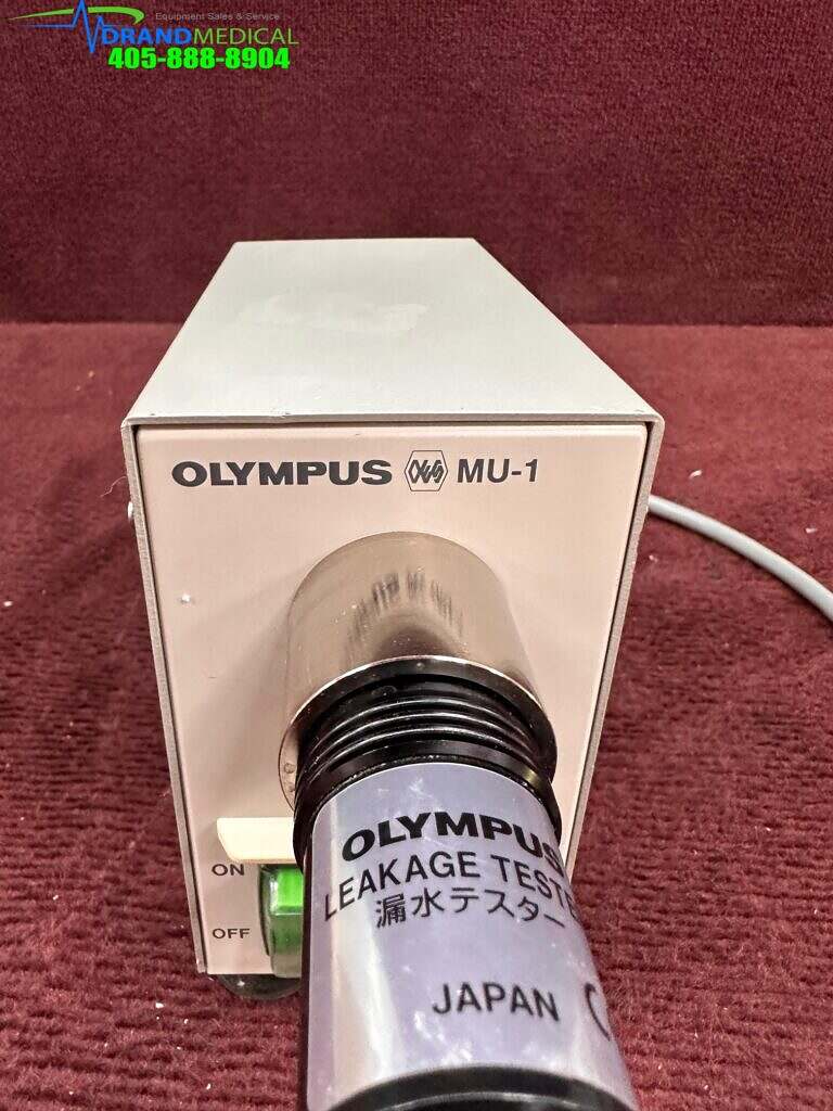 Olympus MU-1 Endoscope Leak Testing Unit w/MB-155 Leakage Tester ...