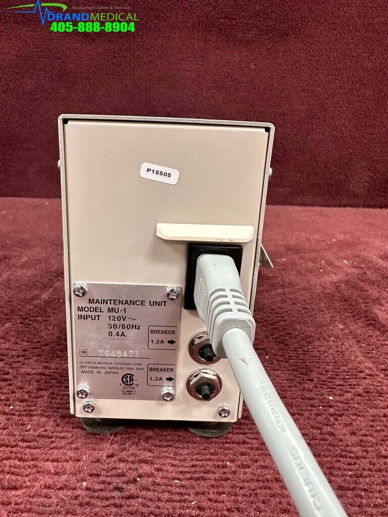 Olympus MU-1 Endoscope Leak Testing Unit w/MB-155 Leakage Tester ...