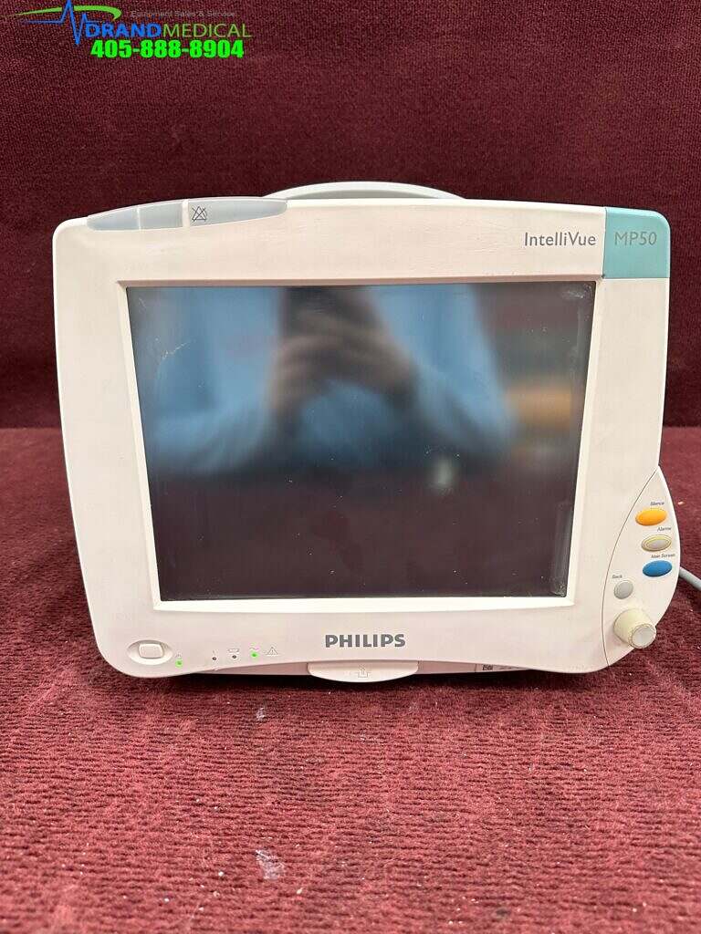 Philips IntelliVue MP50 Patient Monitor(B1-2) - Medsold