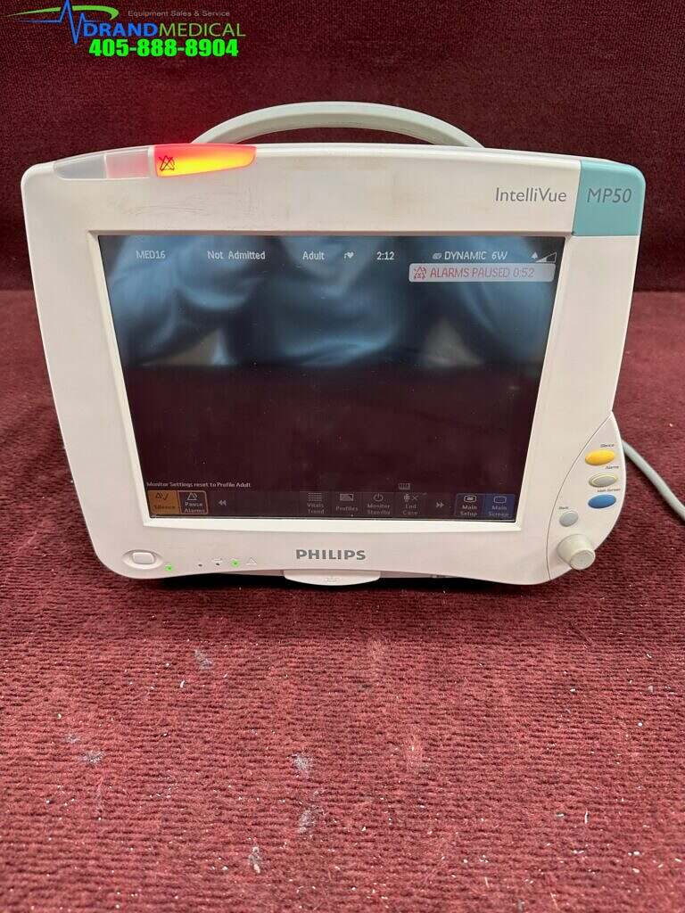 Philips IntelliVue MP50 Patient Monitor(B1-2) - Medsold