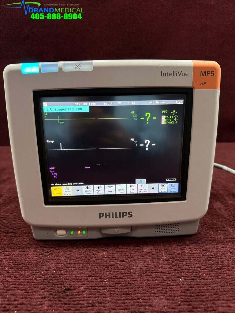 Philips IntelliVue MP5 Patient Monitor(B1-2) - Medsold