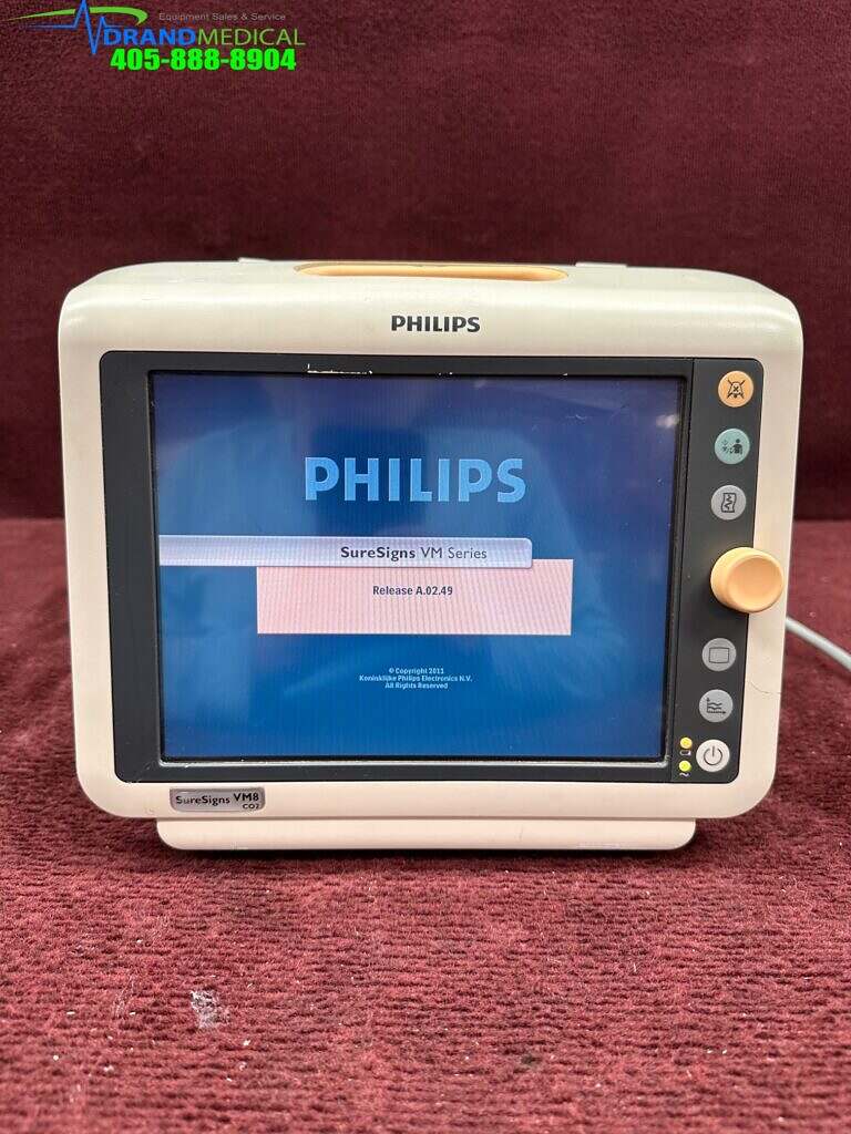 Philips SureSigns VM8 CO2 Patient Monitor - Medsold