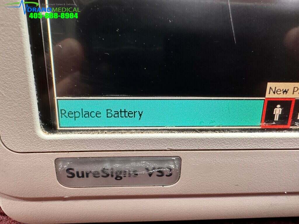 Philips SureSigns VS3 Patient Vital Signs Monitor Temp NiBP SpO2 Pulse ...