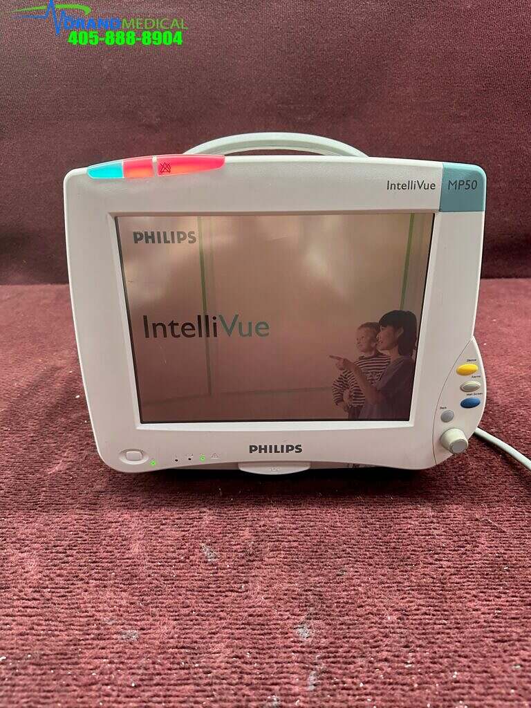 Philips IntelliVue MP50 W/ Modules M3015A and M3001A - Medsold