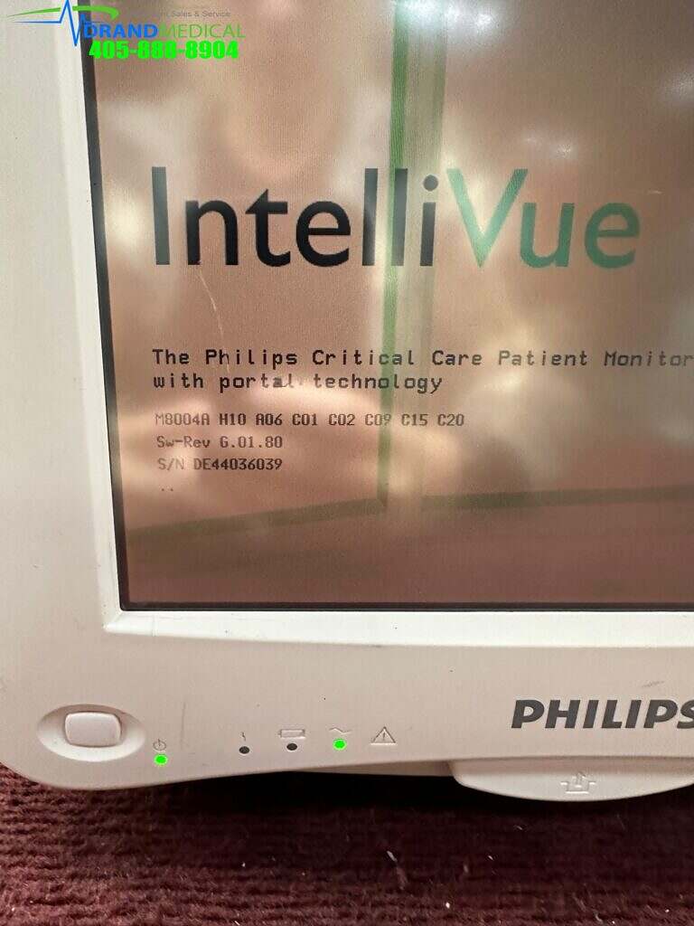 Philips IntelliVue MP50 W/ Modules M3015A and M3001A - Medsold