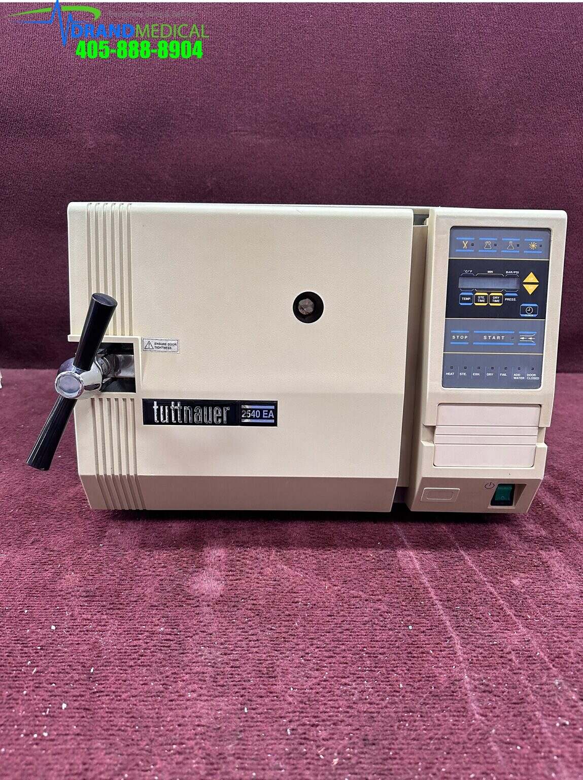 Tuttnauer 2540EA Autoclave Steam Sterilizer - Medsold