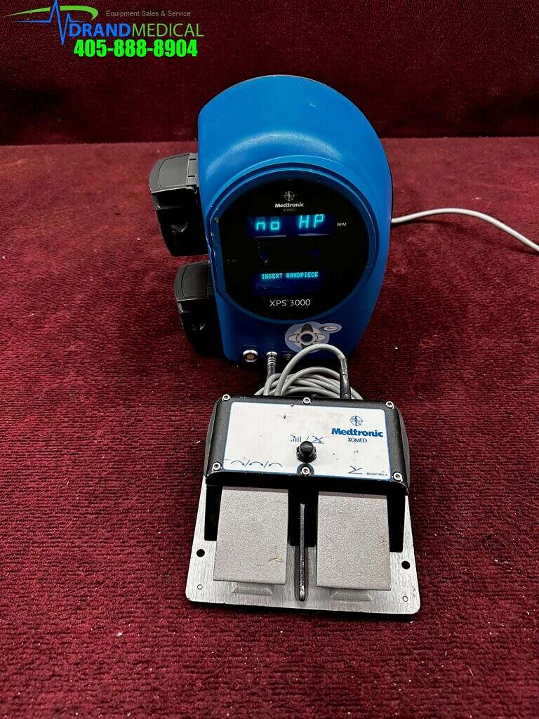 Medtronic XOMED XPS 3000 REF 18-97102 W/ foot switch - Medsold
