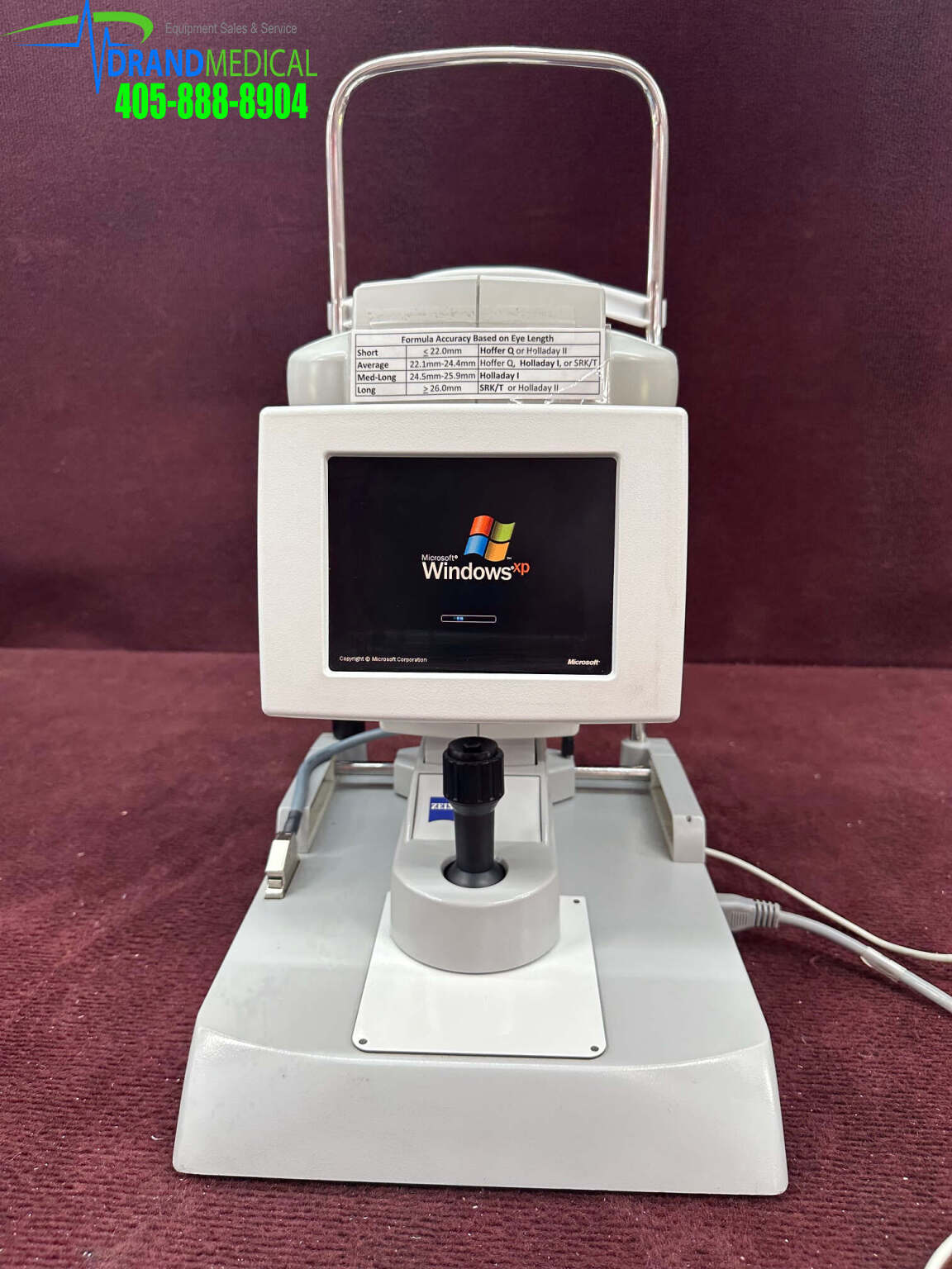 Carl Zeiss IOL Master REF: 1322-734 With Keyboard - Medsold