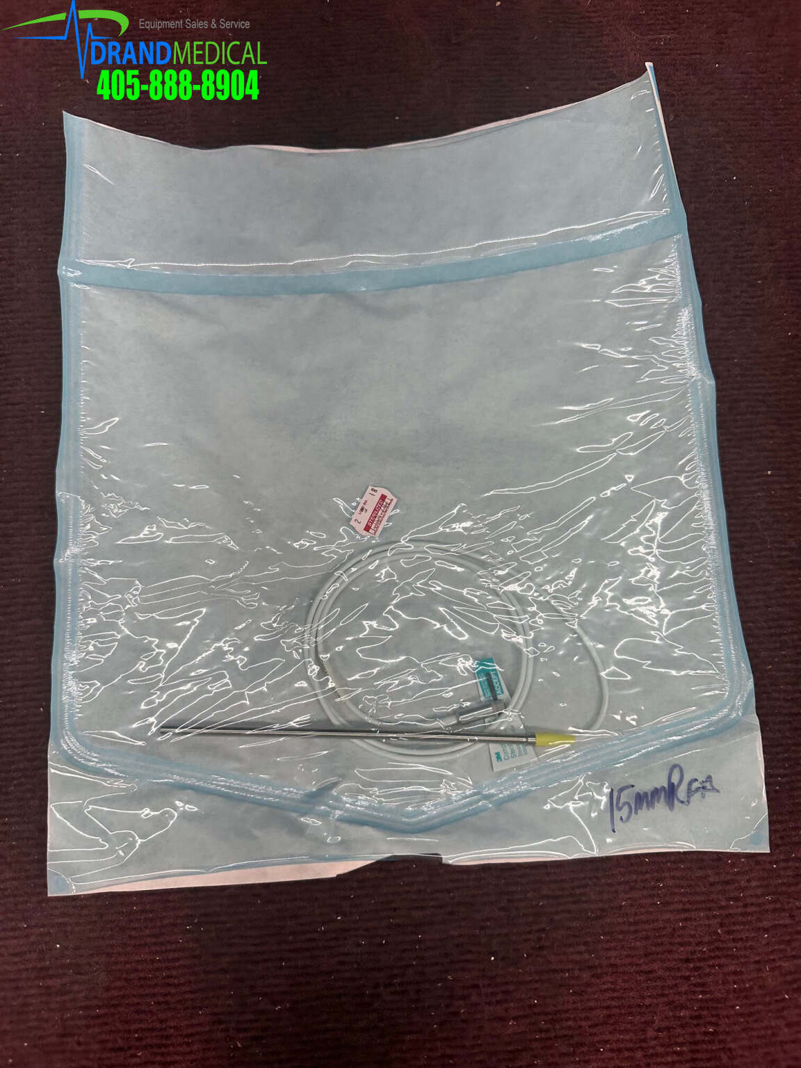 Cosman Medical RF Spinal Electrode Probe CSK-TC15 15MM - Medsold