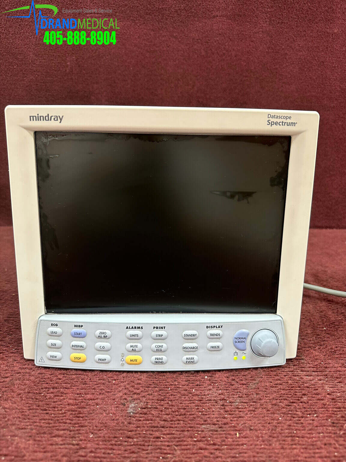 Mindray Datascope Spectrum C02, Nibp, Masimo, Ecg, Record,Temp (B1-3 ...