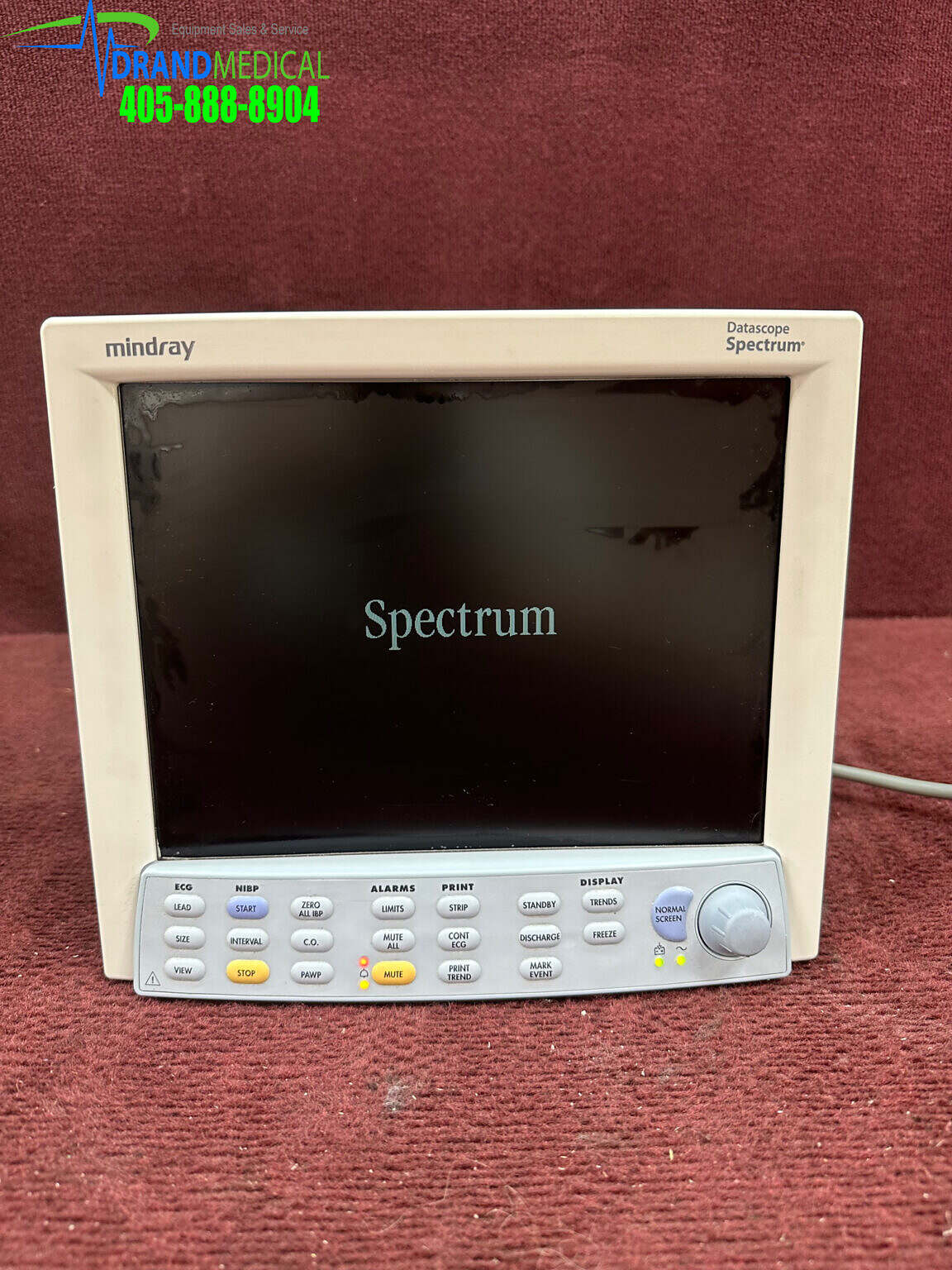 Mindray Datascope Spectrum C02, Nibp, Masimo, Ecg, Record,Temp (B1-3 ...