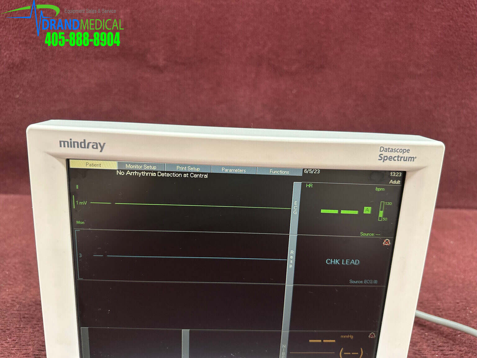 Mindray Datascope Spectrum C02, Nibp, Masimo, Ecg, Record,Temp (B1-3 ...