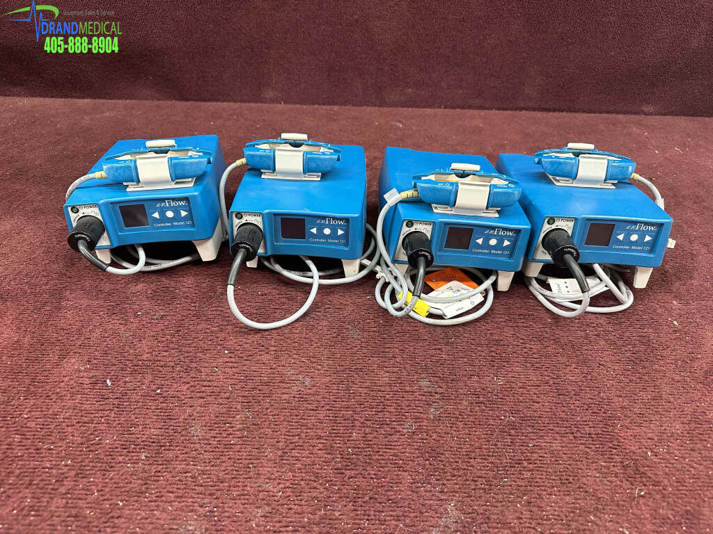 Lot of 4 EnFlow controller 121 W/ IV Fluid/Blood Warmer model 100 - Medsold