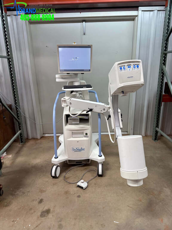 HOLOGIC FLUOROSCAN INSIGHT 2 MINI C-ARM SYSTEM W/ FOOTSWITCH & PRINTER ...