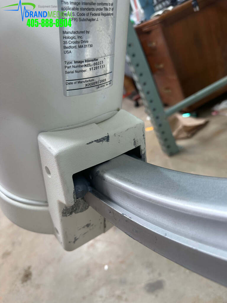 HOLOGIC FLUOROSCAN INSIGHT 2 MINI C-ARM SYSTEM W/ FOOTSWITCH & PRINTER ...