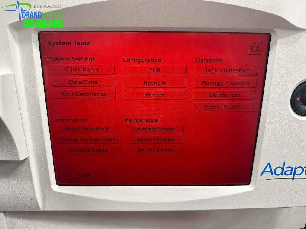 Maculogix AdaptDX Dark Adaptometer Detects Macular Degeneration REF:Dx ...