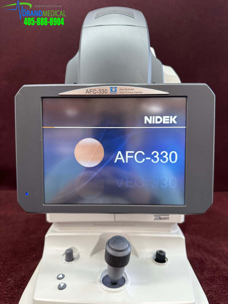 Nidek AFC 330 non mydriatic fundus camera - Medsold