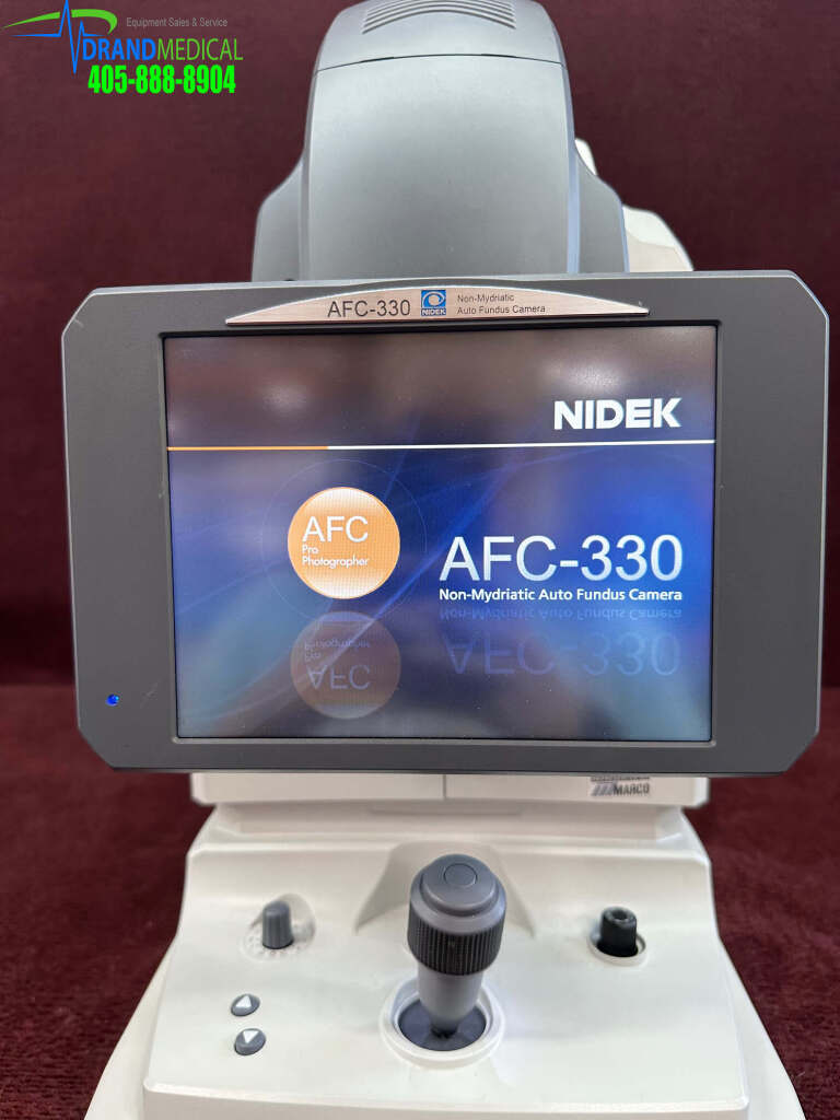 Nidek AFC 330 non mydriatic fundus camera - Medsold