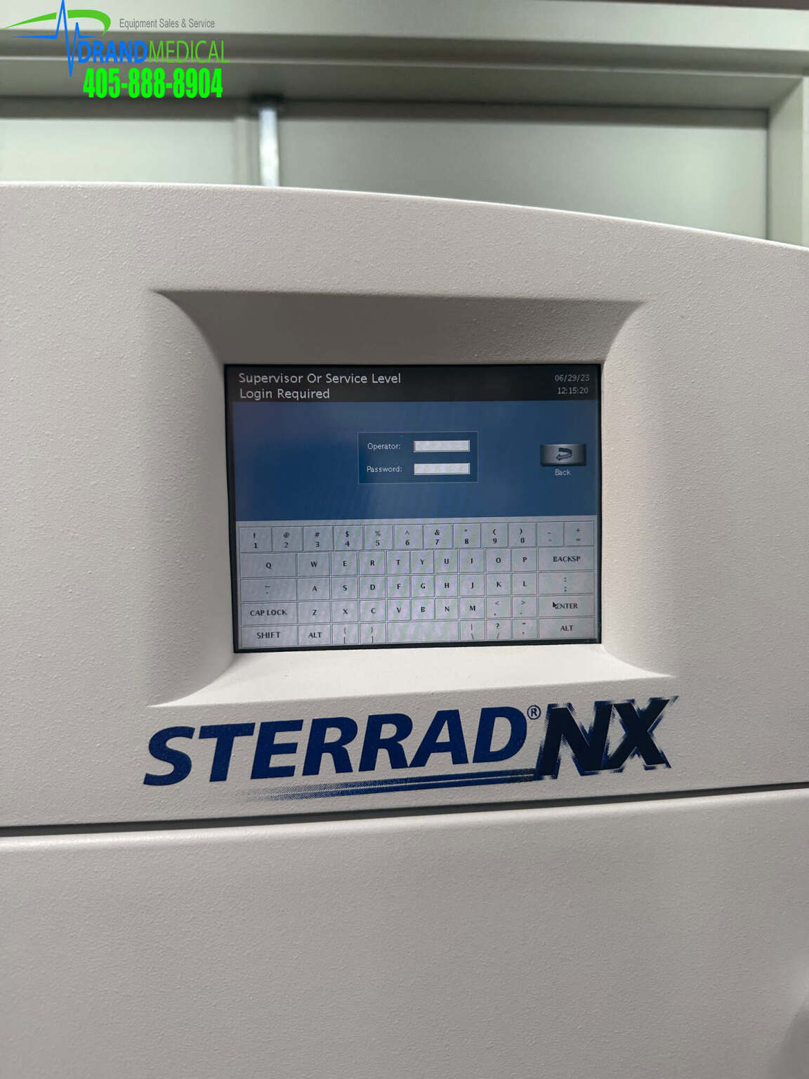 ASP Sterrad NX 10033 Sterilizer w/ Cart - Medsold