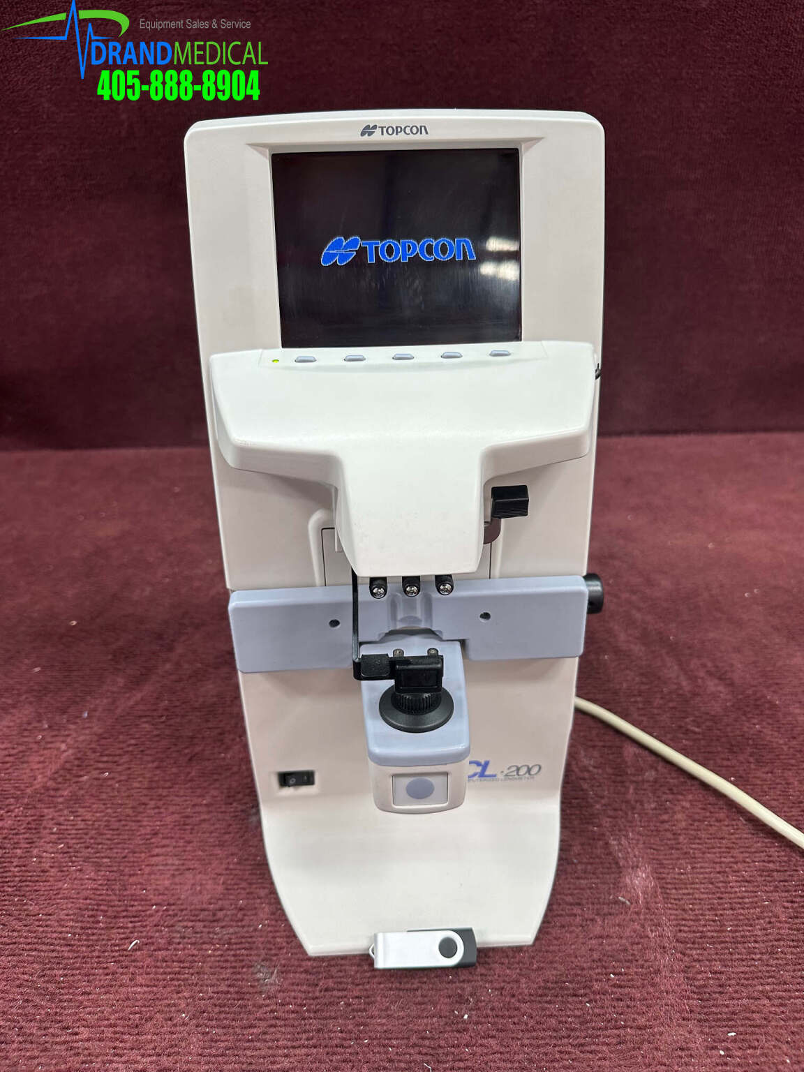 Topcon CL-200 Computerized Lensometer - Medsold