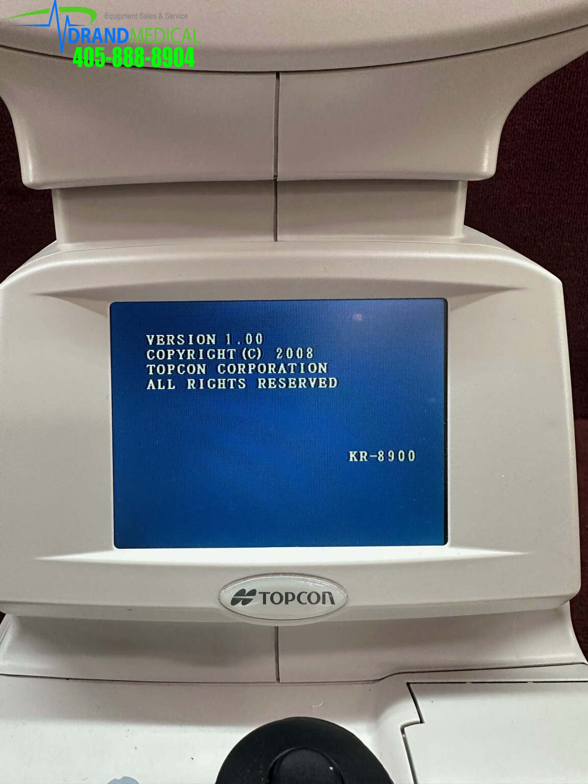 Topcon Auto Kerato-Refractometer KR-8900 - Medsold