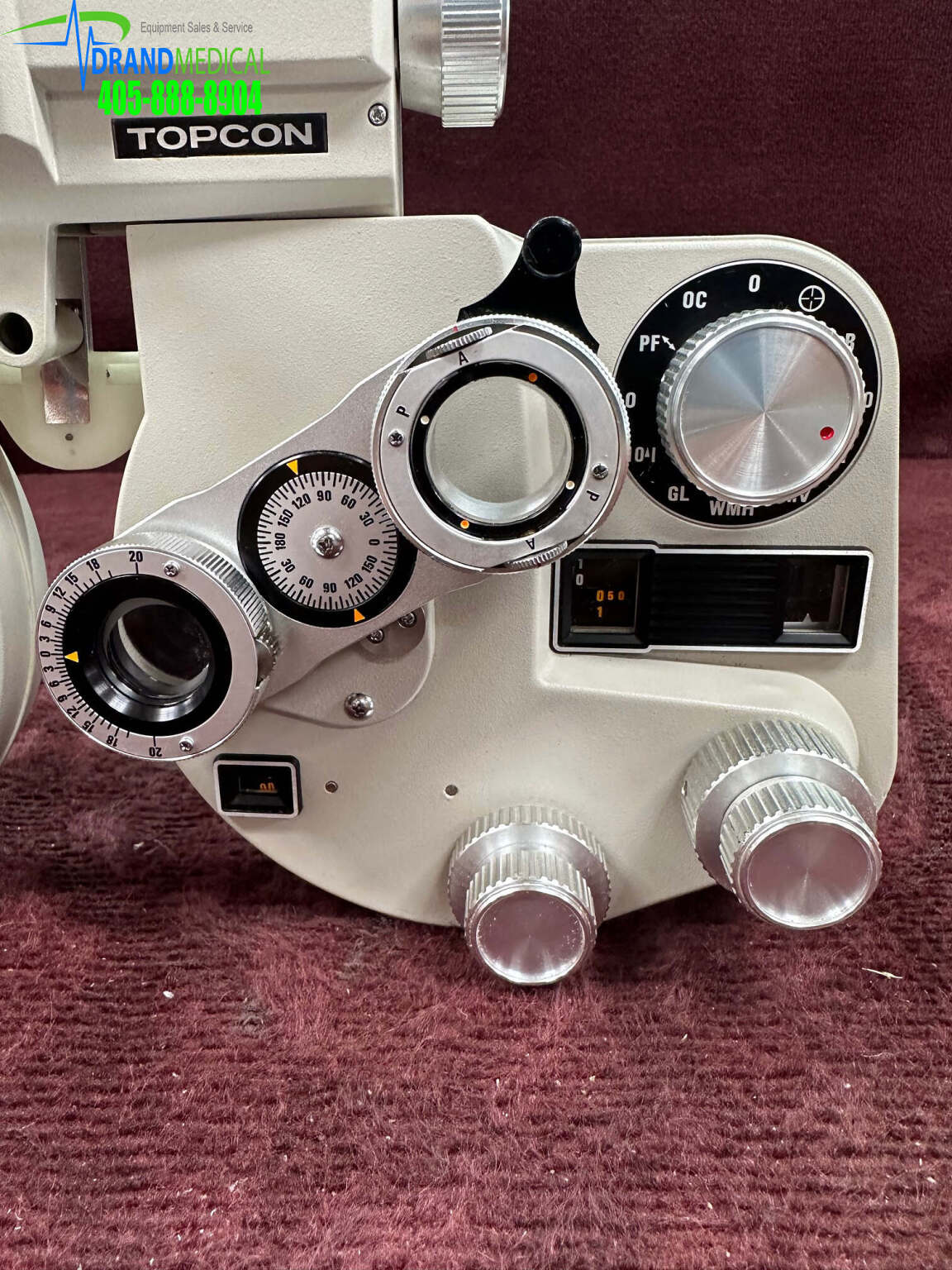 Topcon VT-SE Phoropter - Minus Cylinder - Medsold